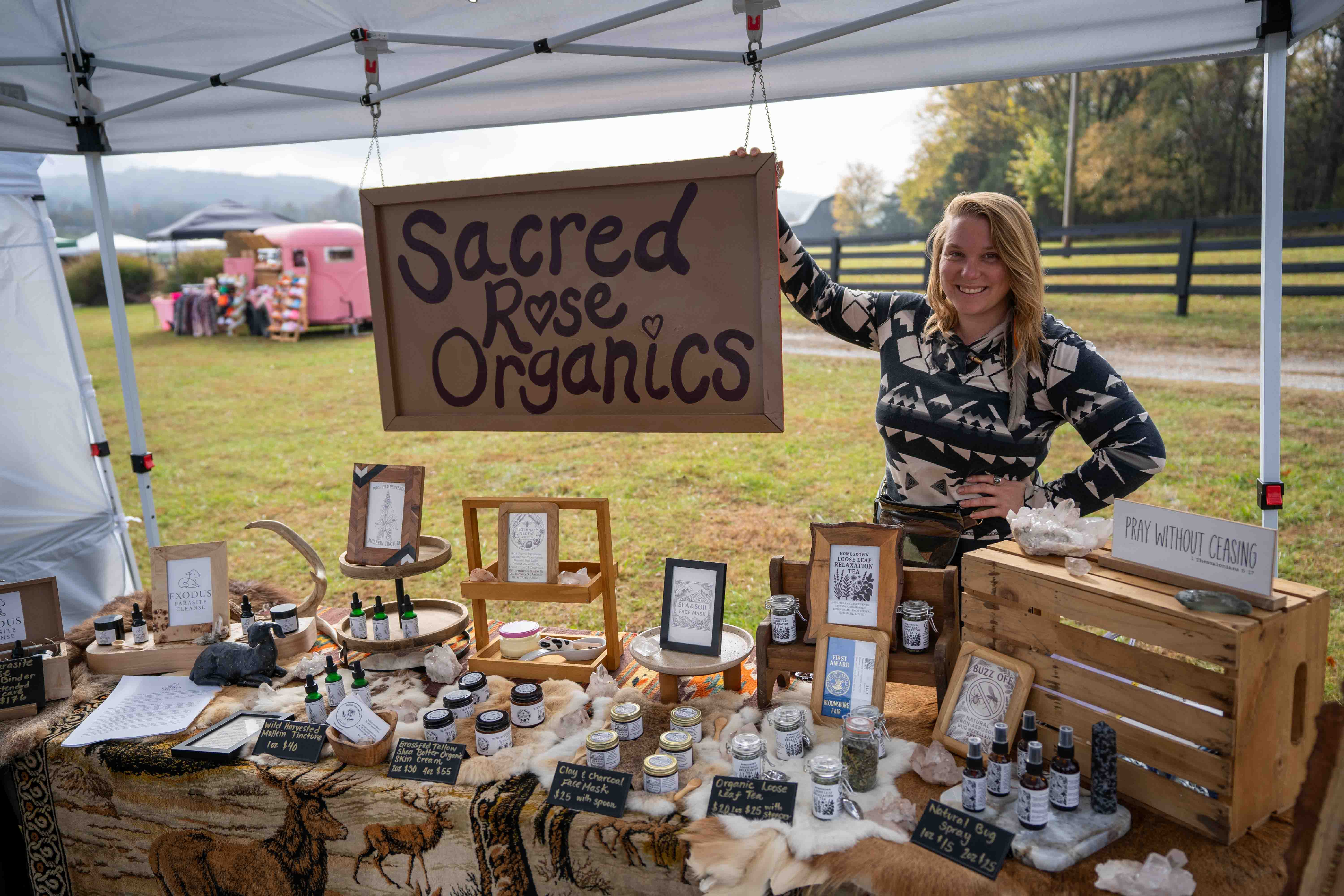 Black Barn Market & Craft Sale – Sacred Rose Organics